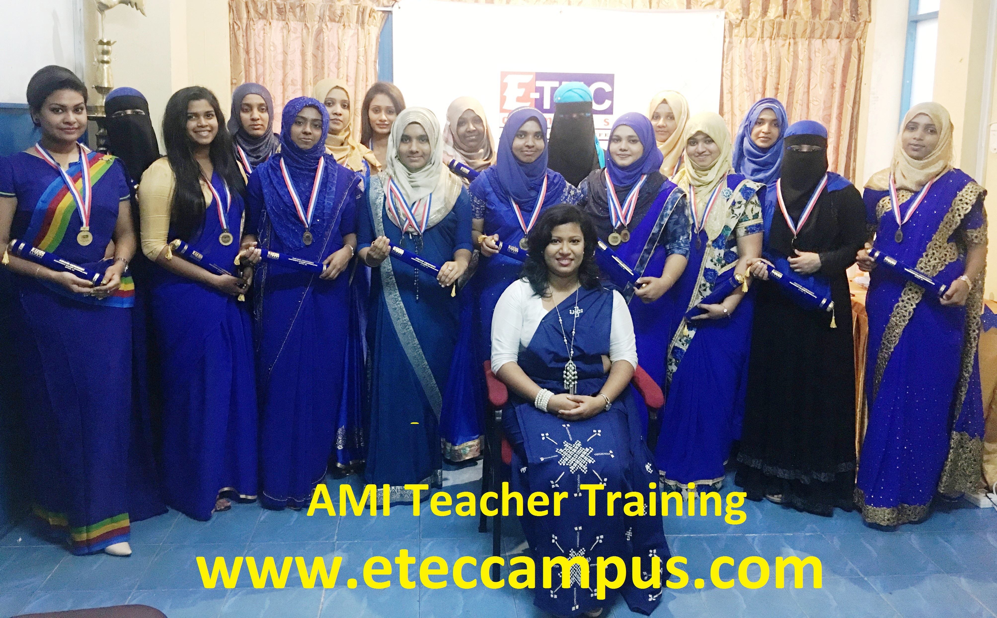 AMI teacher trainingcourse in kandy, eteccampus kandy, etec campus,AMI ...